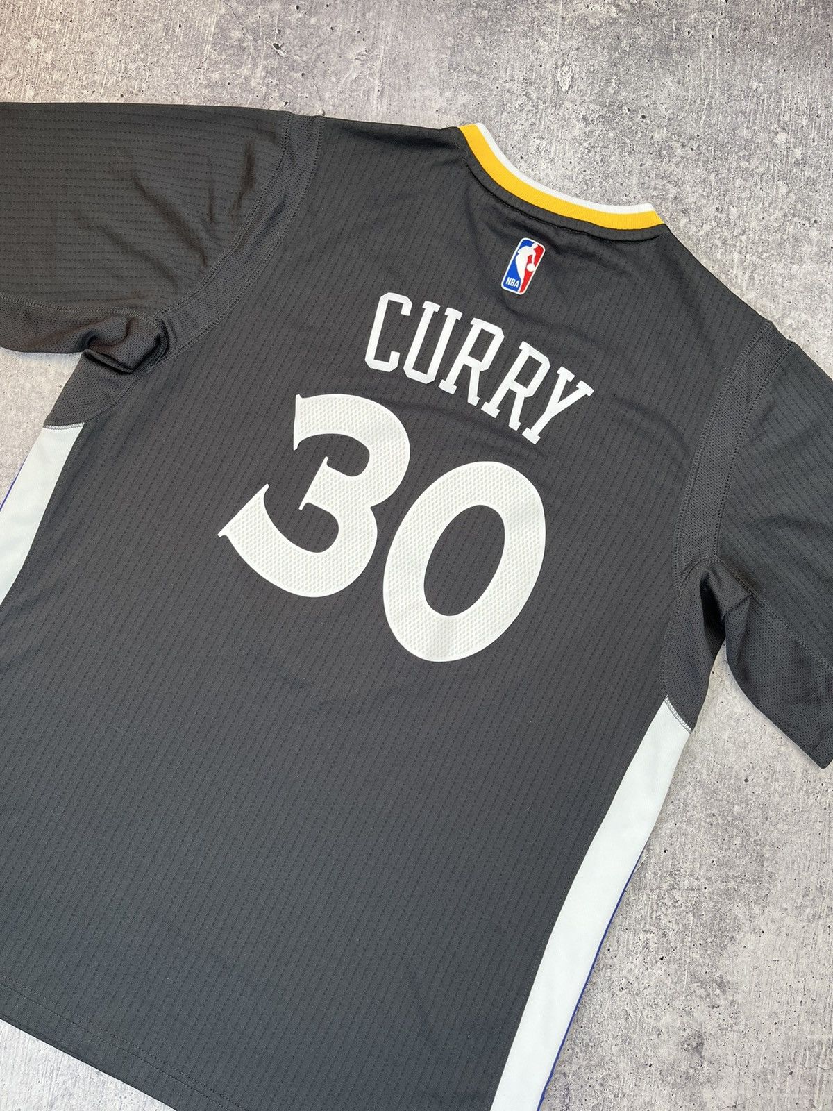 Adidas × NBA × Warrior Adidas Stephen Curry Sleeve Jersey | Grailed