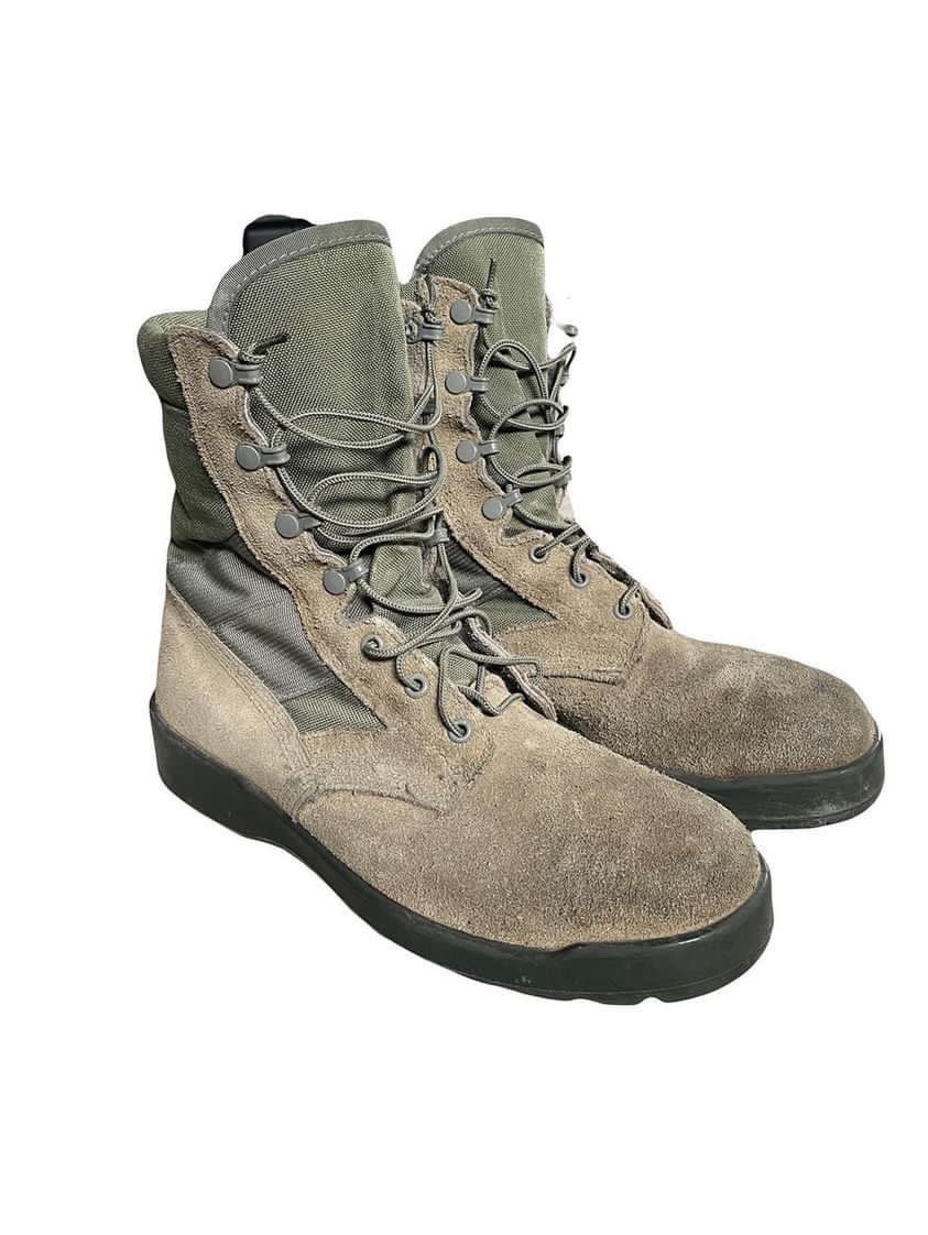 Vibram × Vintage Army Combat Boots Vibram Sole | Grailed