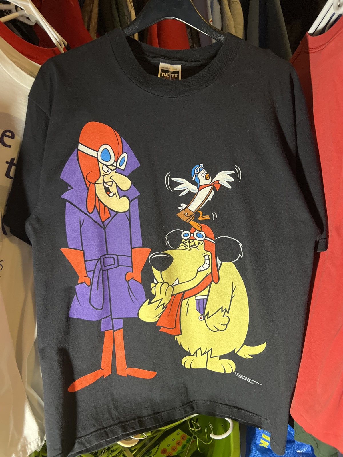 Vintage Vintage Hannah Barbara Wacky Racers tee 1993 | Grailed