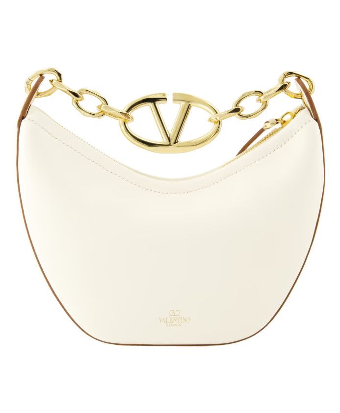 Valentino o1s22i1n0924 Size: OS / Mini Vlogo Moon Bag in White | Grailed