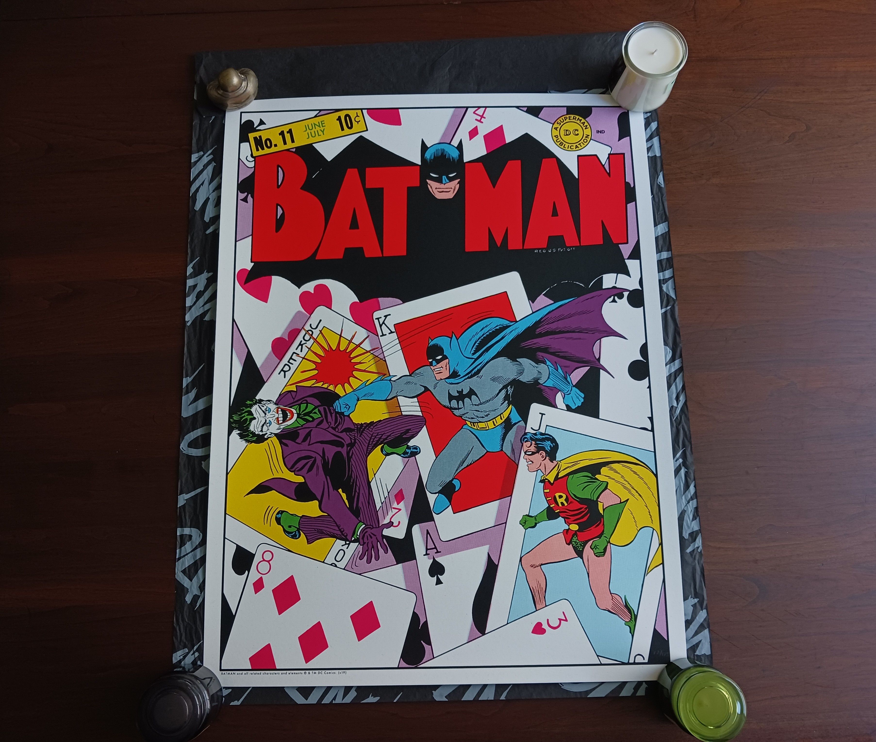 DC Comics Batman DC Comics 2019 Fred Ray & Jerry Robinson Poster Print ...