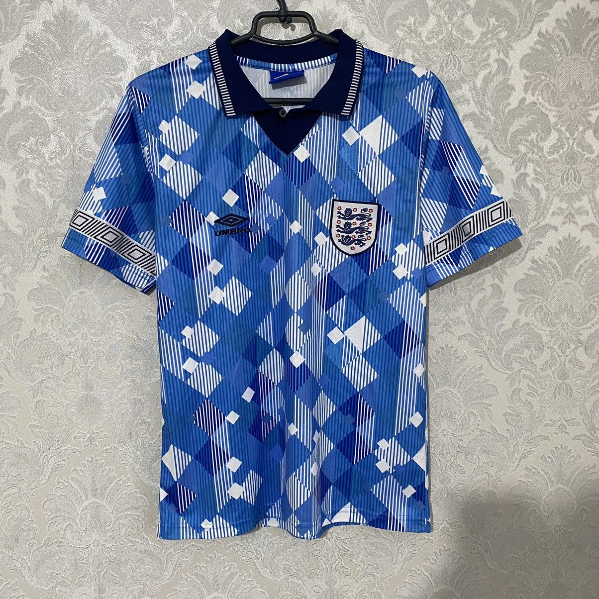 Soccer Jersey × Umbro × Vintage Rare Vintage Umbro England Home Soccer ...