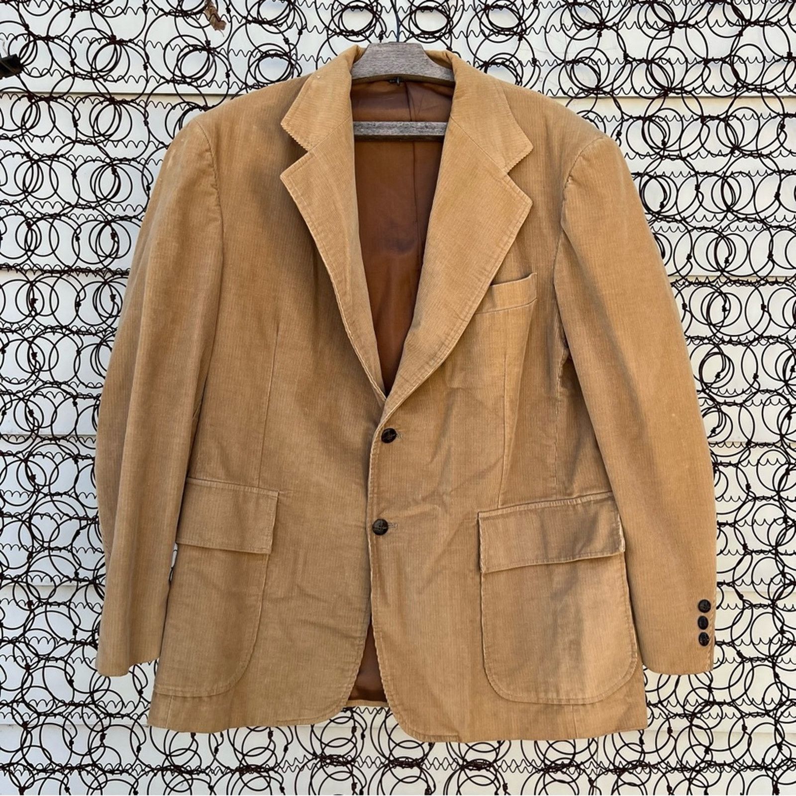 Levi's Levi’s Pantella 70s Brown Corduroy Suit Jacket 44R | Grailed