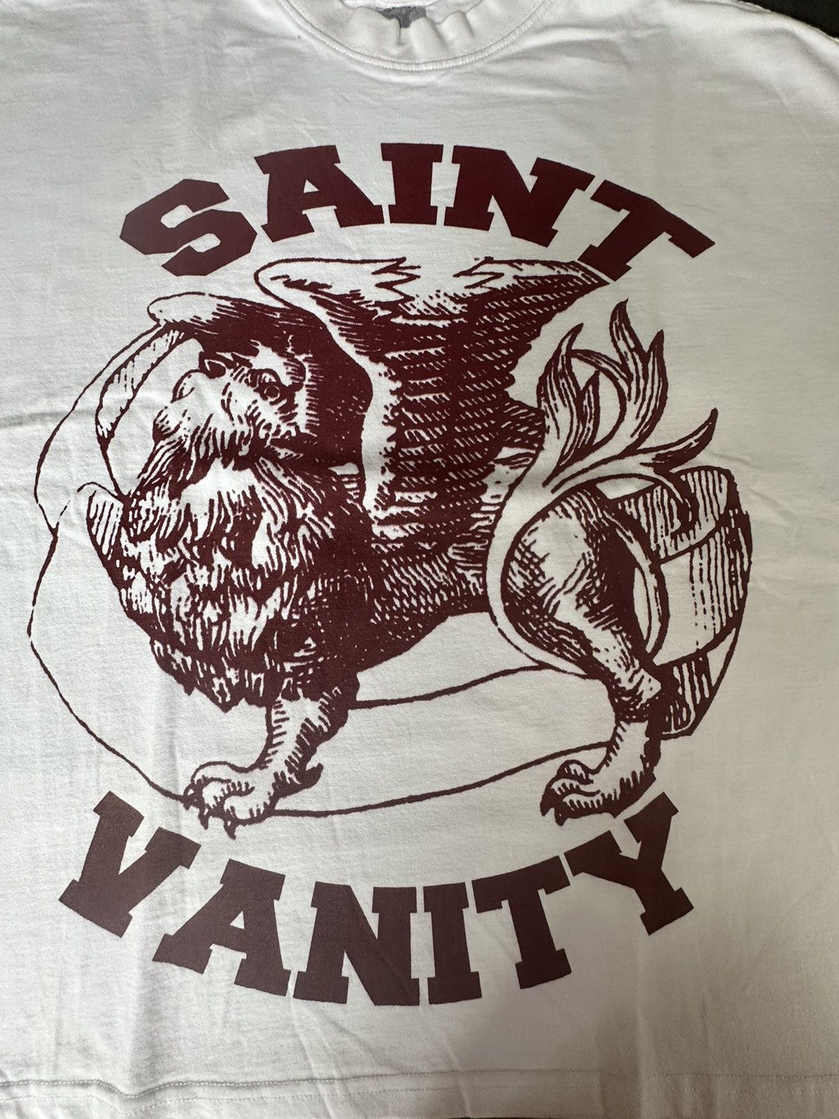 Saint Vanity Saint Vanity White Tee shirt XL | Grailed