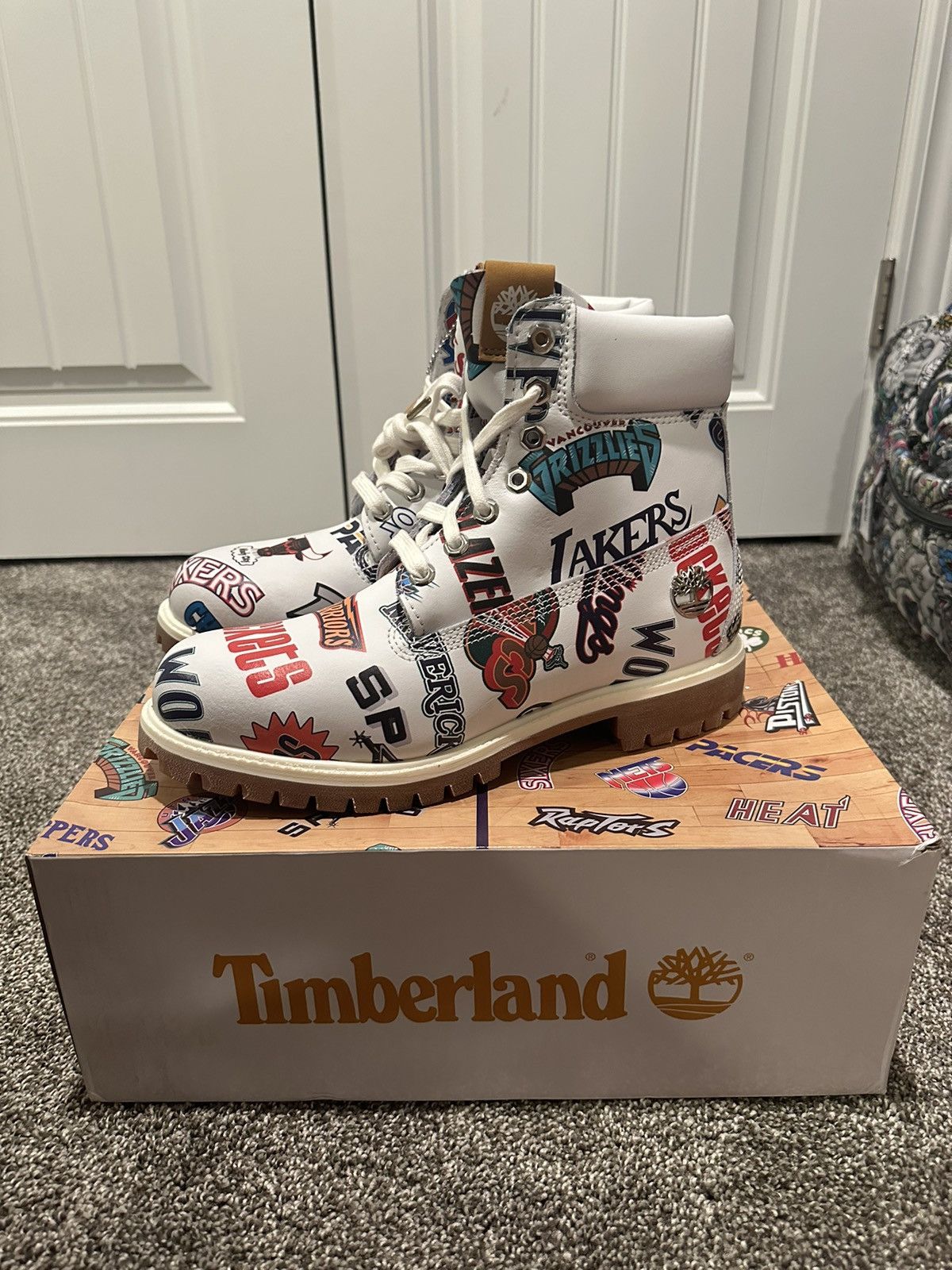 Mitchell & Ness × NBA × Timberland Timberland X Mitchell & Ness X NBA ...