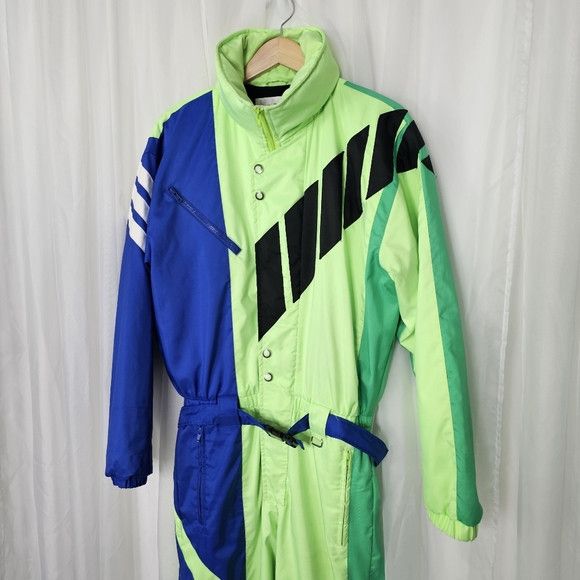 Obermeyer Obermeyer Rocket ski suit snow suit neon green Gore-Tex | Grailed