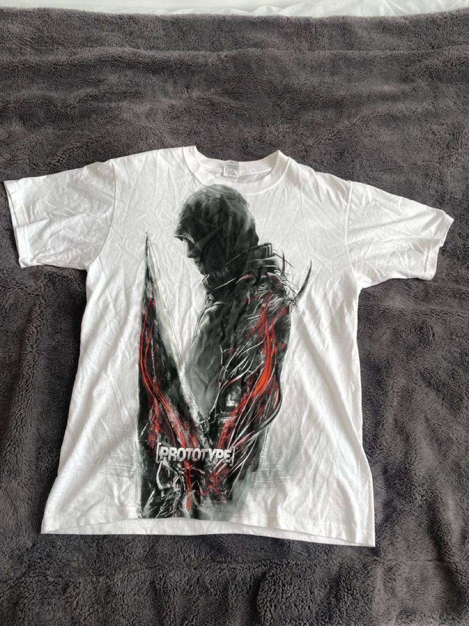 Anvil × Prototypes × Vintage Activision's Prototype White T-shirt | Grailed
