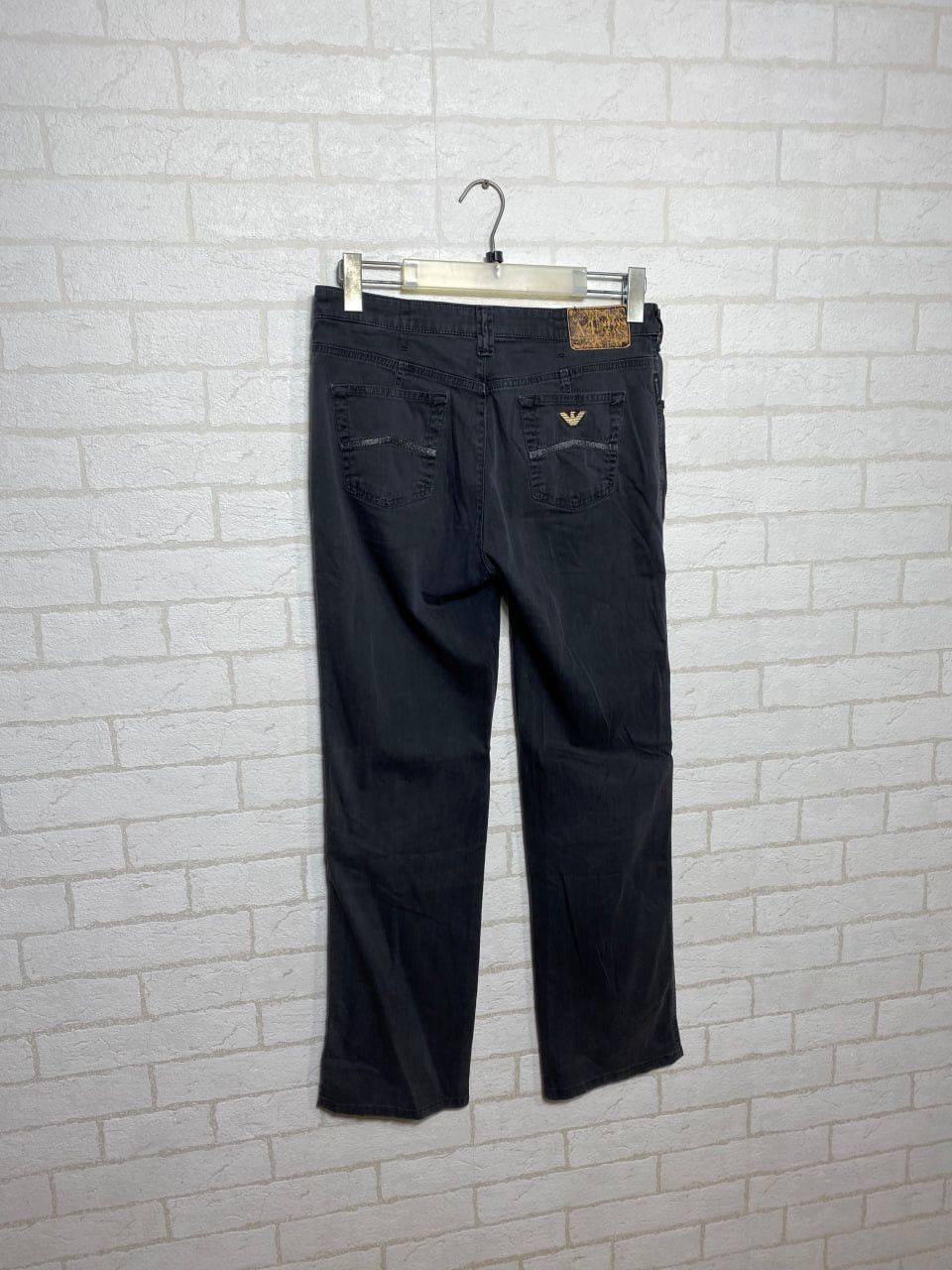 Vintage Vintage Fishbone Washed Effect Crazy Zip Denim Jeans #216 | Grailed