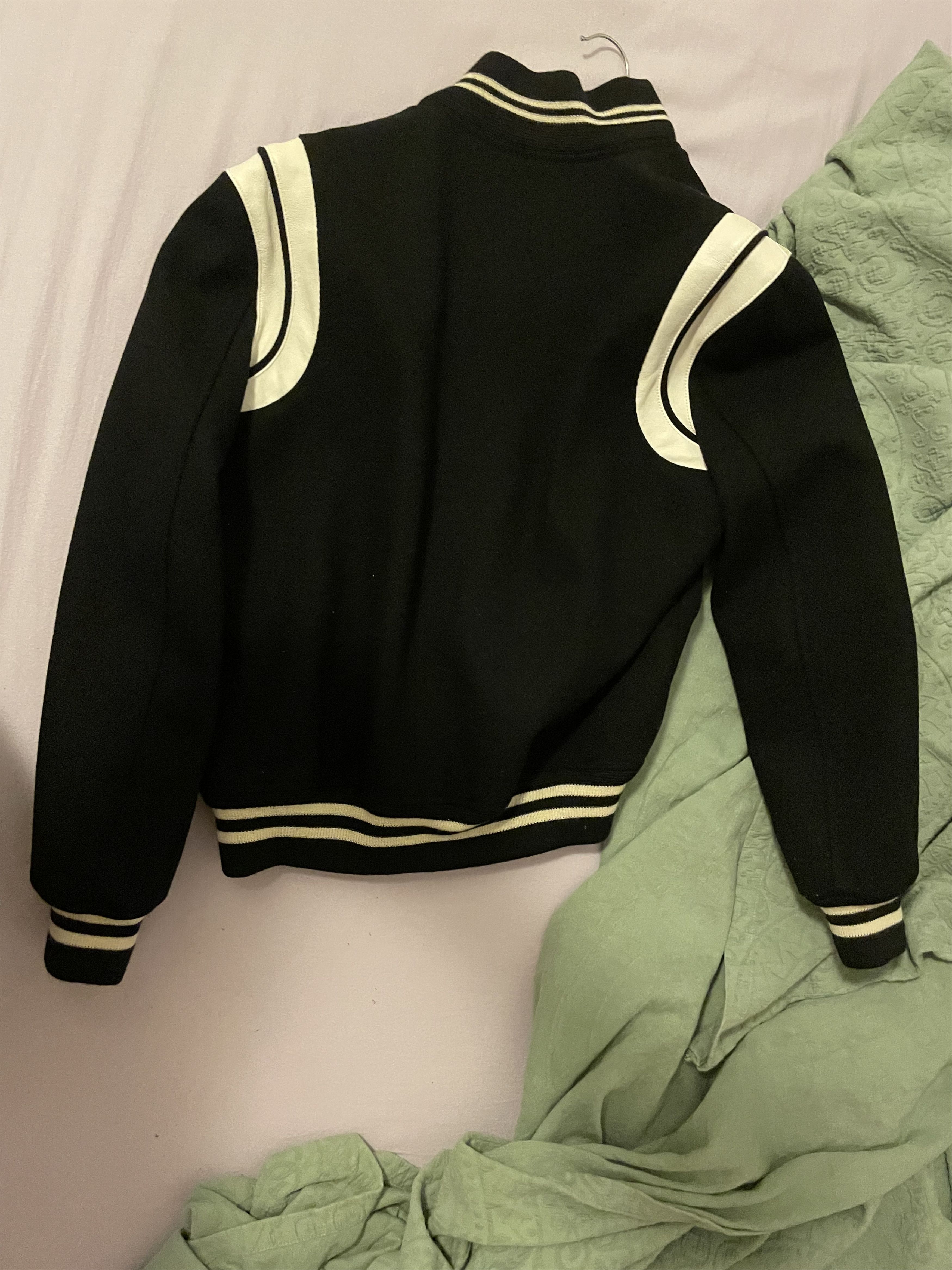 Saint Laurent Paris SLP Classic Wool Teddy Jacket | Grailed