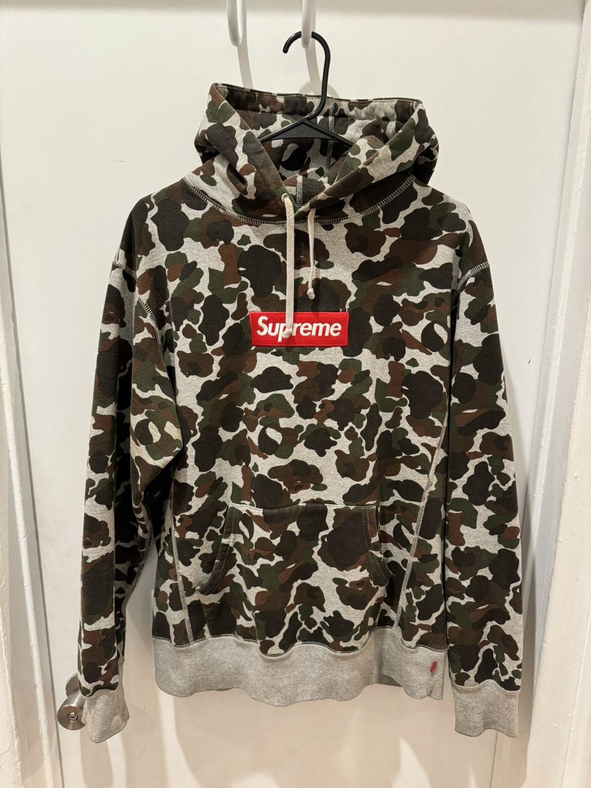 Supreme FW 2012 Duck Camo Box Logo Hoodie | Grailed