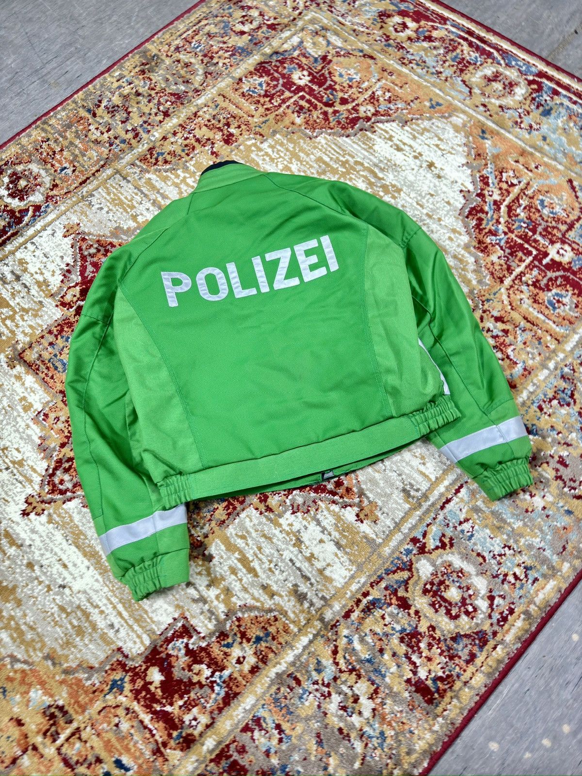Very Rare ᶠᵃⁿᶜʸᵍᵘʸ POLIZEI Moto Jacket Vintage Y2K Police Bomber | Grailed