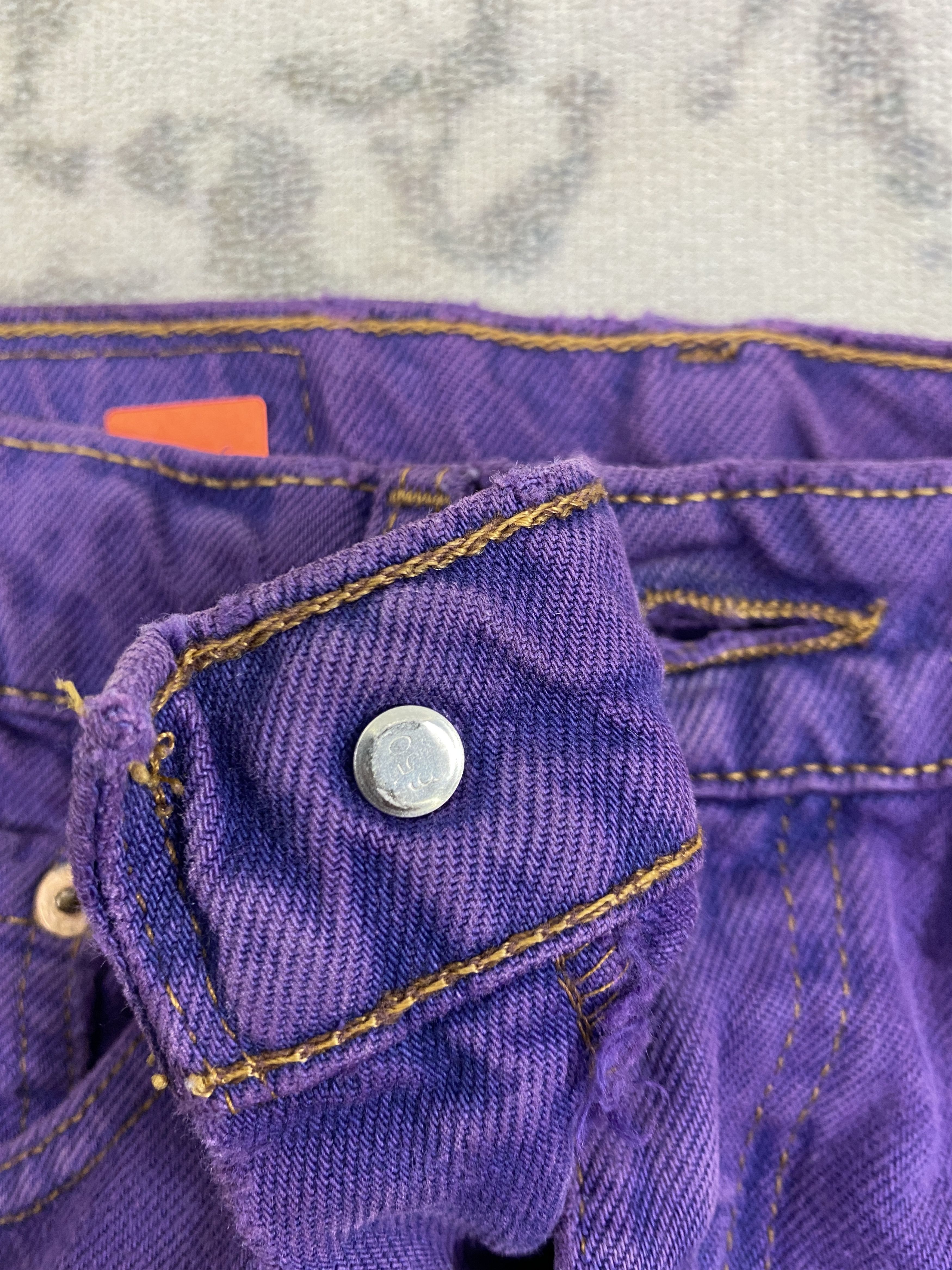 Japanese Brand Purple Vintage Levi's 550 Short Jeans 31x7 Denim- JN3746 ...