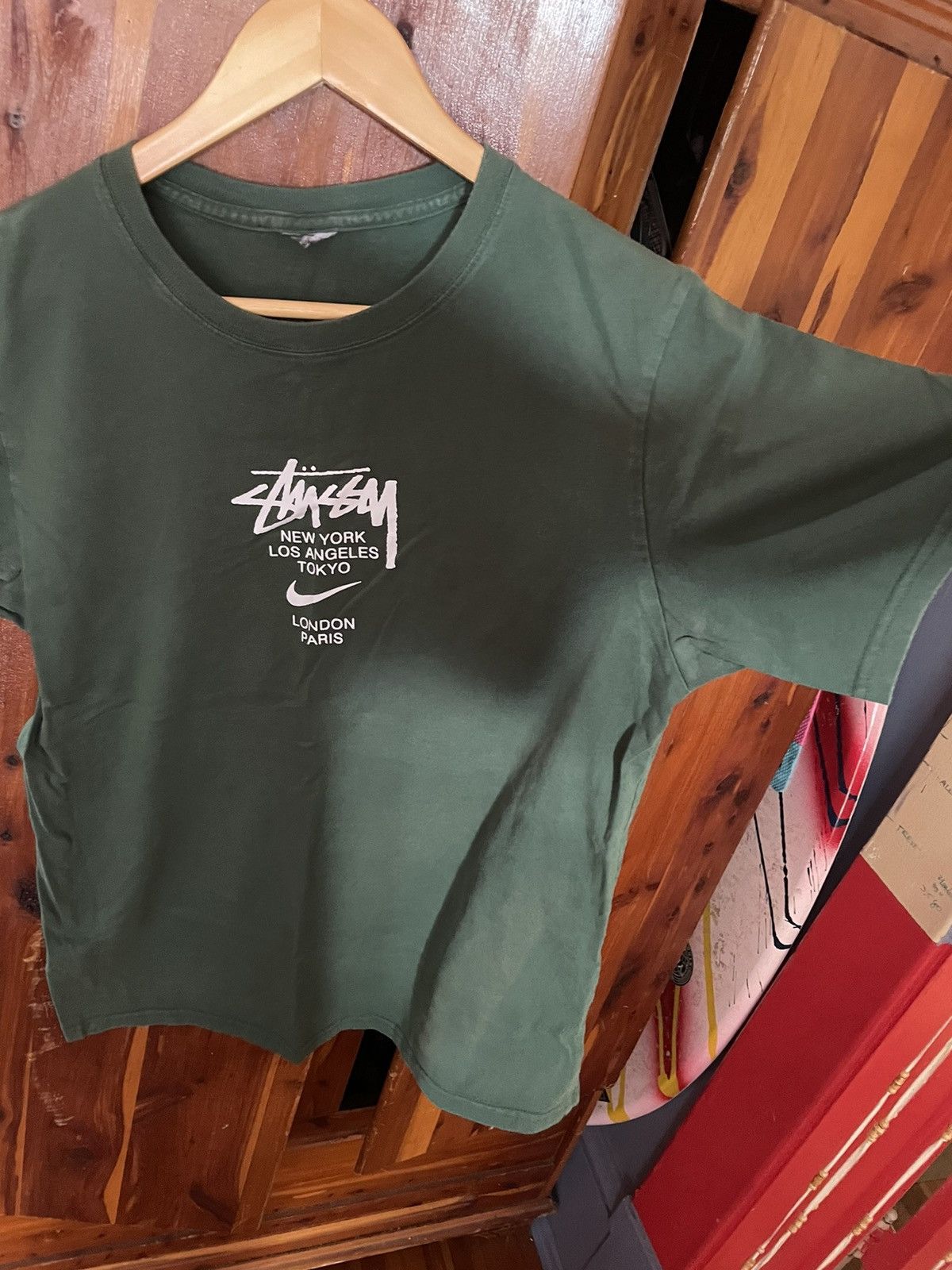 Nike × Stussy Vintage Nike x Stussy Collab Tee | Grailed