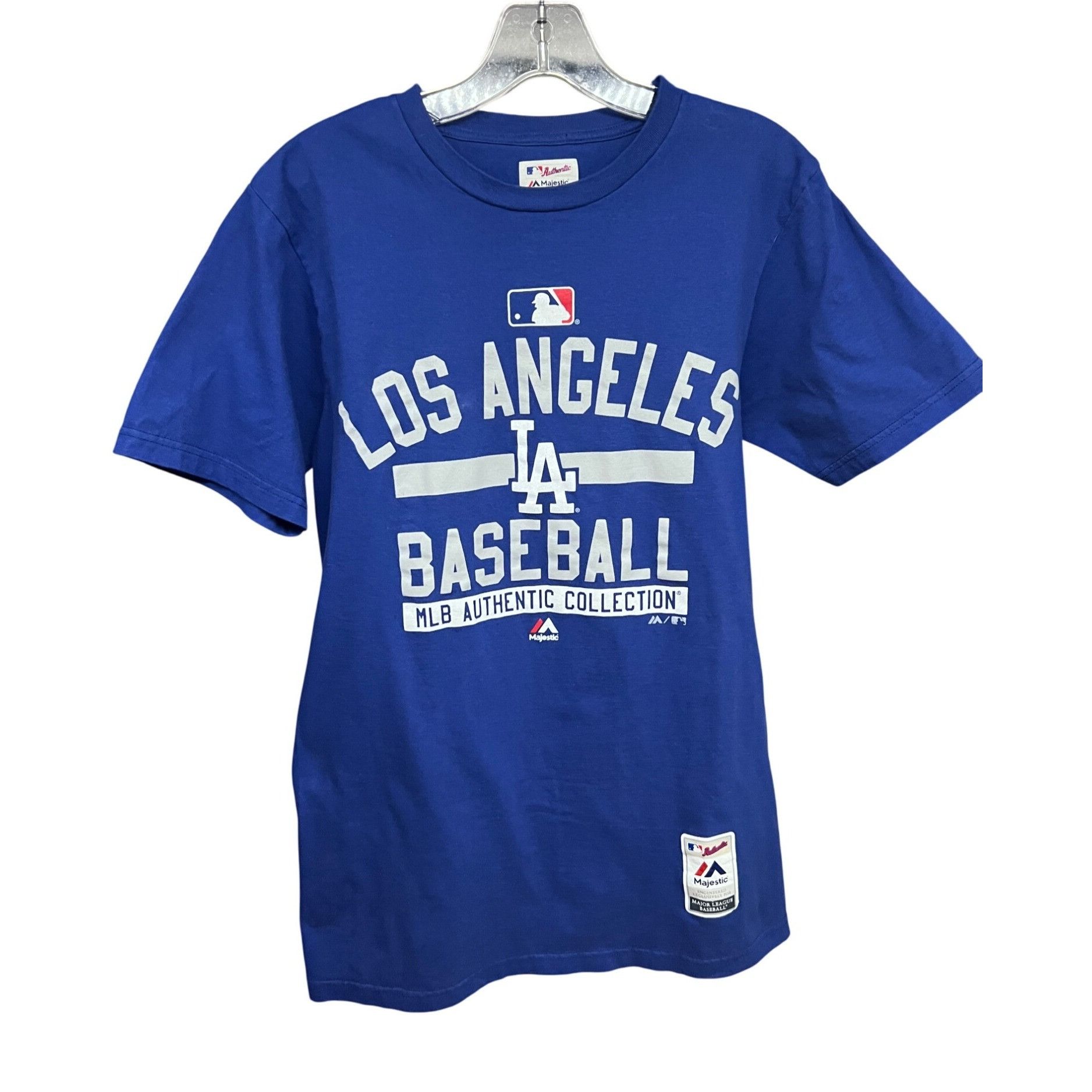 Majestic Majestic Mens LA Los Angeles Dodgers Baseball MLB Blue Graph ...