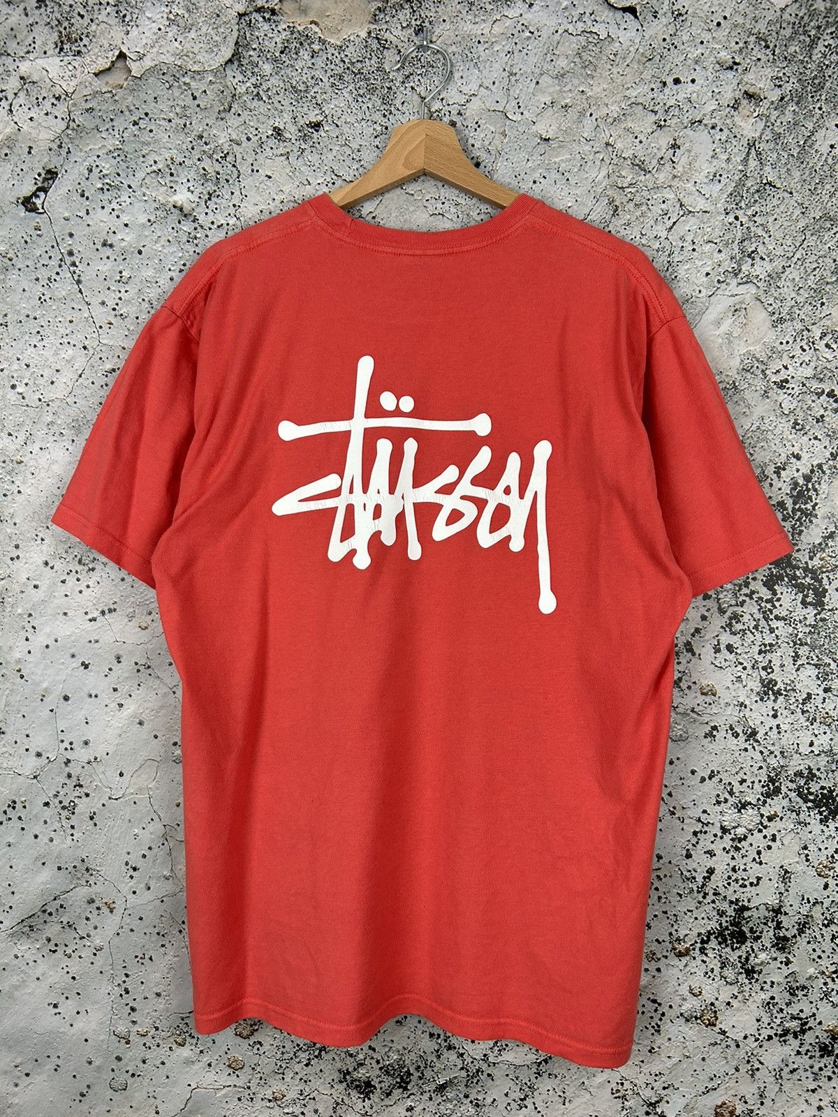 Streetwear × Stussy × Vintage Stussy Logo Graphic Tee Streetwear Vintage 00s Y2K Rap | Grailed
