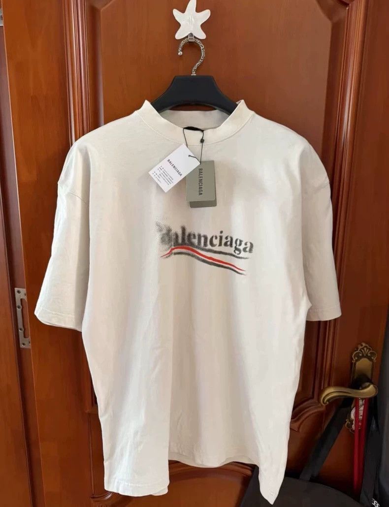 Balenciaga Balenciaga Burned Coke Short Sleeve Tee | Grailed