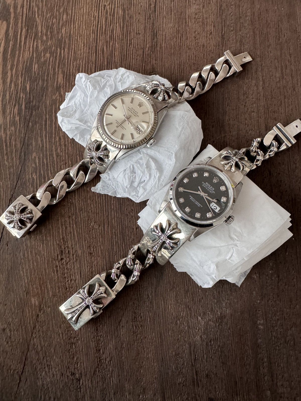 Chrome Hearts × Rolex Rolex x Chrome Hearts | Grailed