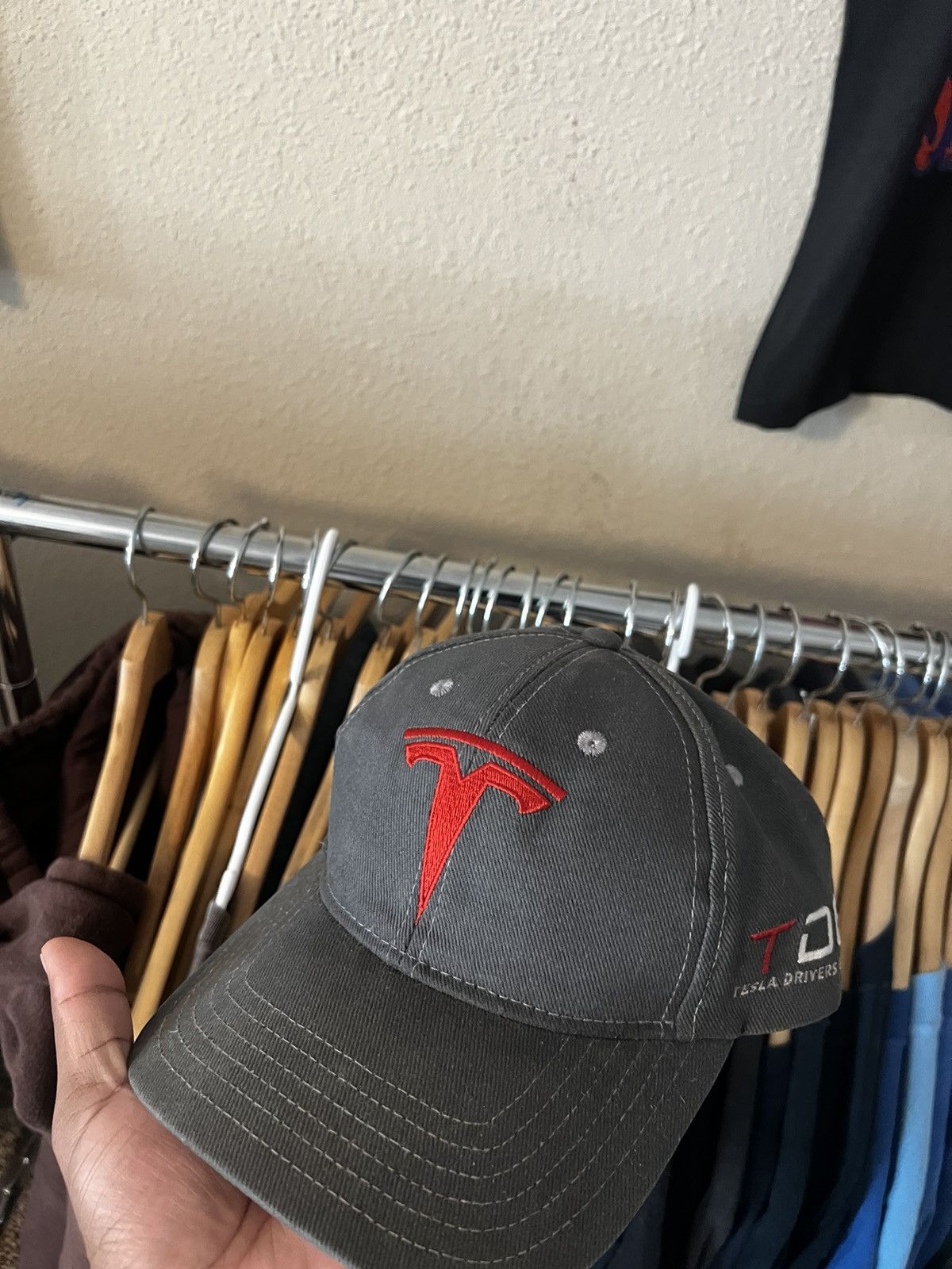 Tesla GREY TESLA HAT | Grailed