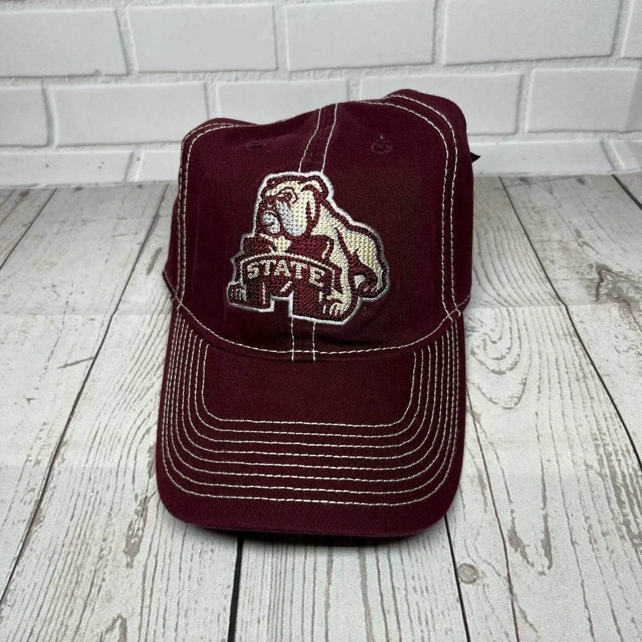 Adidas Mississippi State Bulldogs NCAA Hat Strapback Cap New Men | Grailed