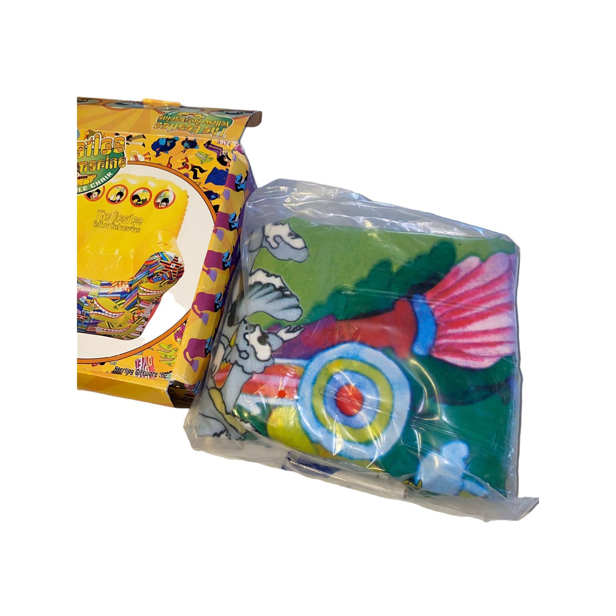 Vintage Vintage Beatles 1999 Yellow Submarine Inflatable Chair | Grailed