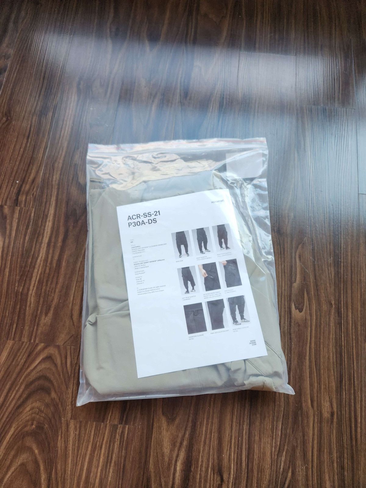 Acronym Acronym P30A-DS Cargo Pants Alpha Green (full pack) | Grailed