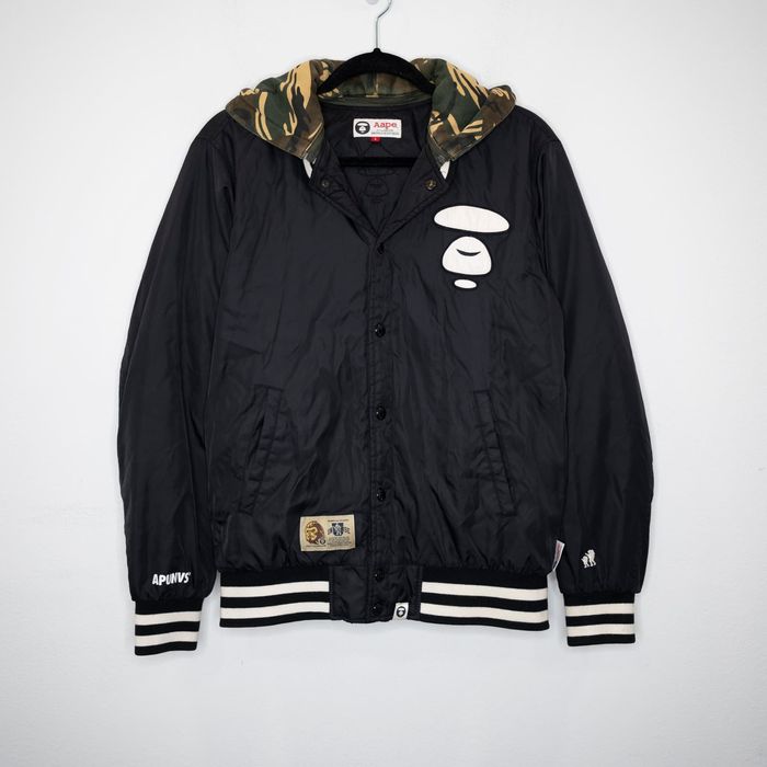Aape Aape by A Bathing Ape Varsity Padded Jacket | Grailed