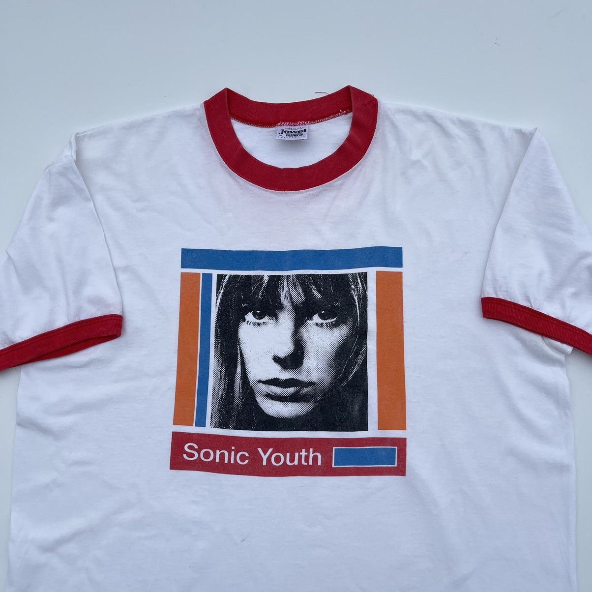 Band Tees × Vintage vintage 90s ringer sonic youth jane birkin by ...