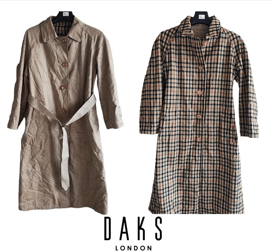 Daks London Vintage DAKS LONLON Reversible Trench Coat | Grailed