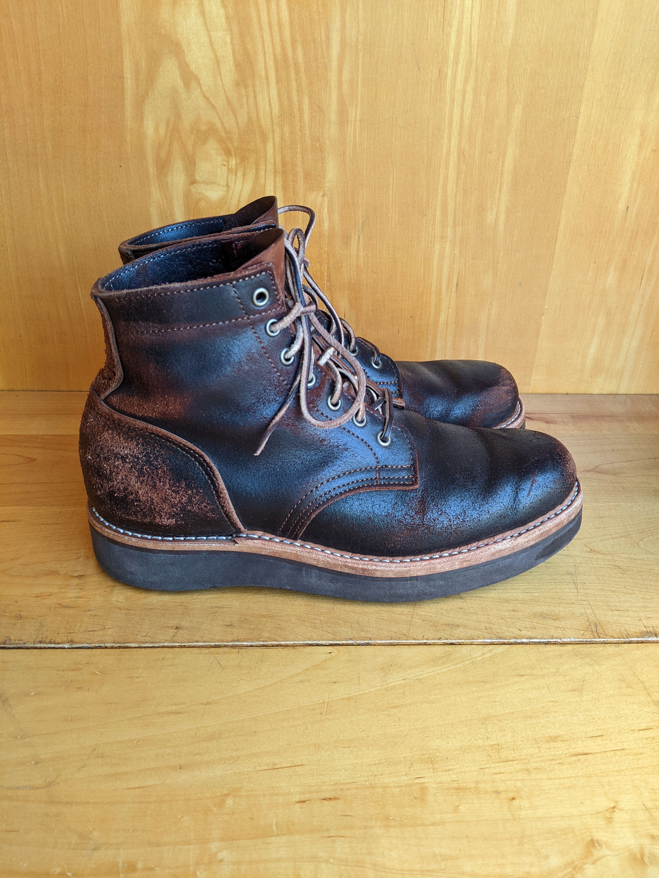 Truman Boot Co. Truman Brown Waxed Flesh Service Boots | Grailed