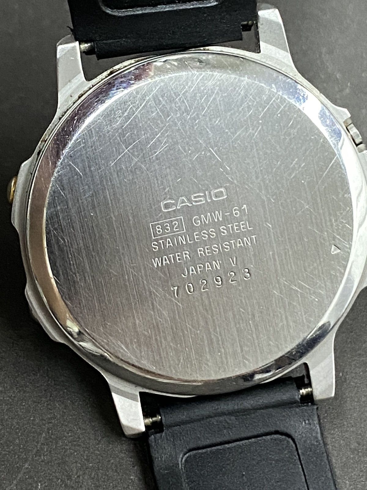 Japanese Brand × Vintage × Watch Rare Vintage CASIO GMW-61 MOON GRAPH ...