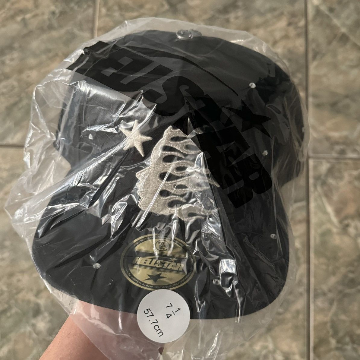 HELLSTAR Hellstar starry night fitted hat | Grailed