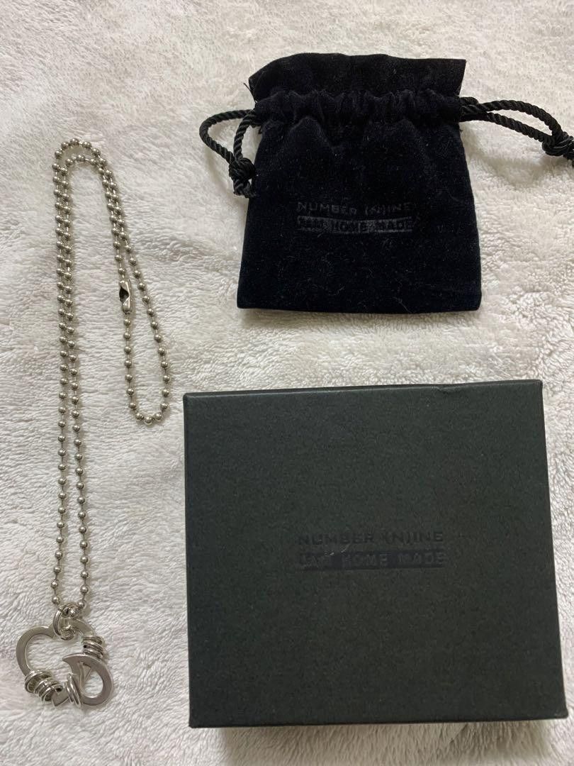 Number (N)ine Number Nine heart tear necklace | Grailed