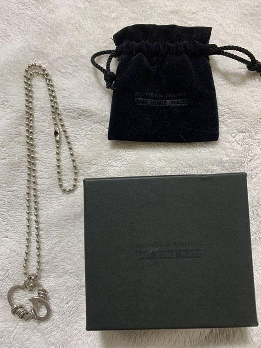 Number (N)ine Number Nine heart tear necklace | Grailed
