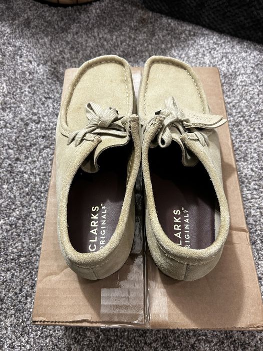 Clarks Clark wallabee maple suede | Grailed