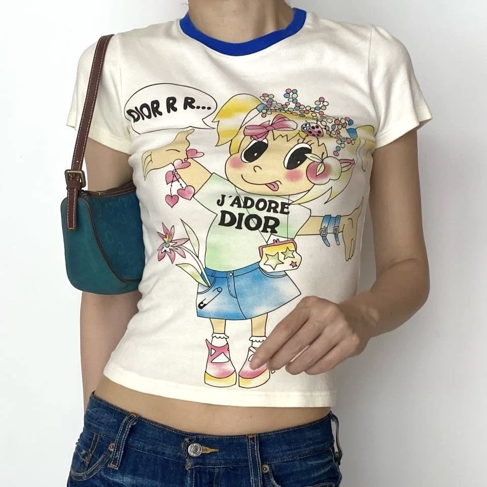 Dior Dior Cartoon Logo Top | Grailed