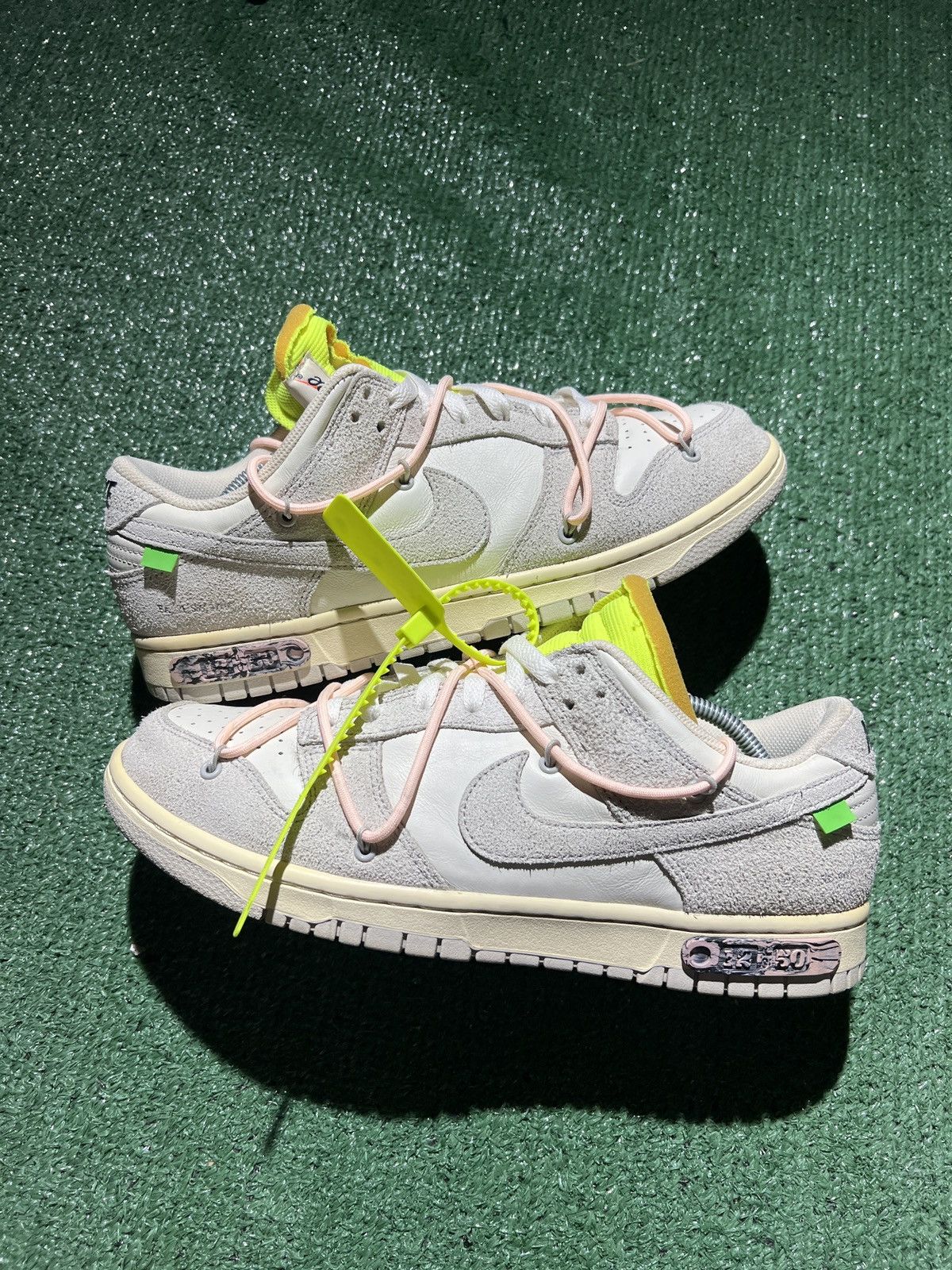 Nike × Off-White Nike dunk low off white lot 12 size 10.5 | Grailed