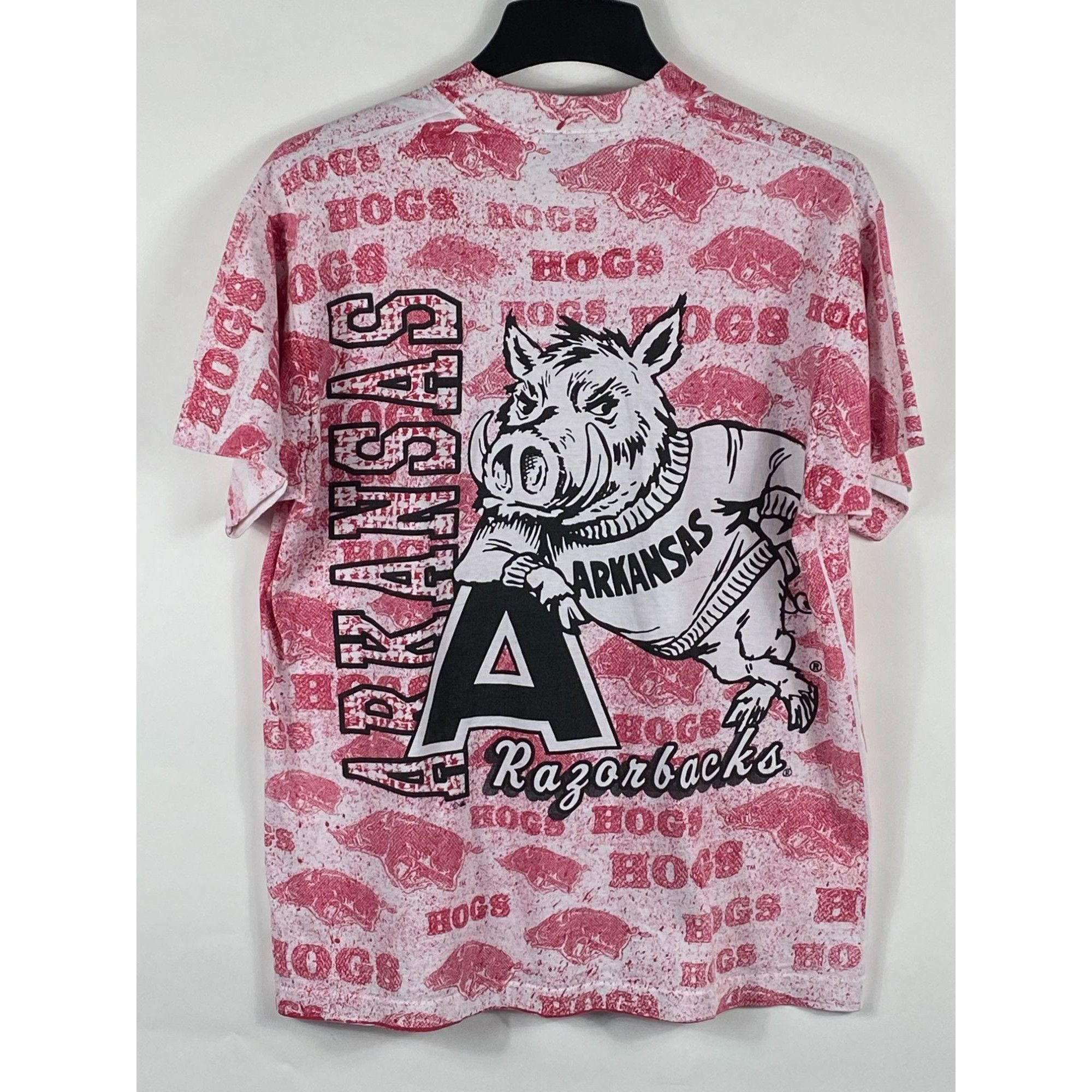 Screen Stars Vintage Screen Stars Arkansas Razorbacks Tee Shirt AOP XL ...