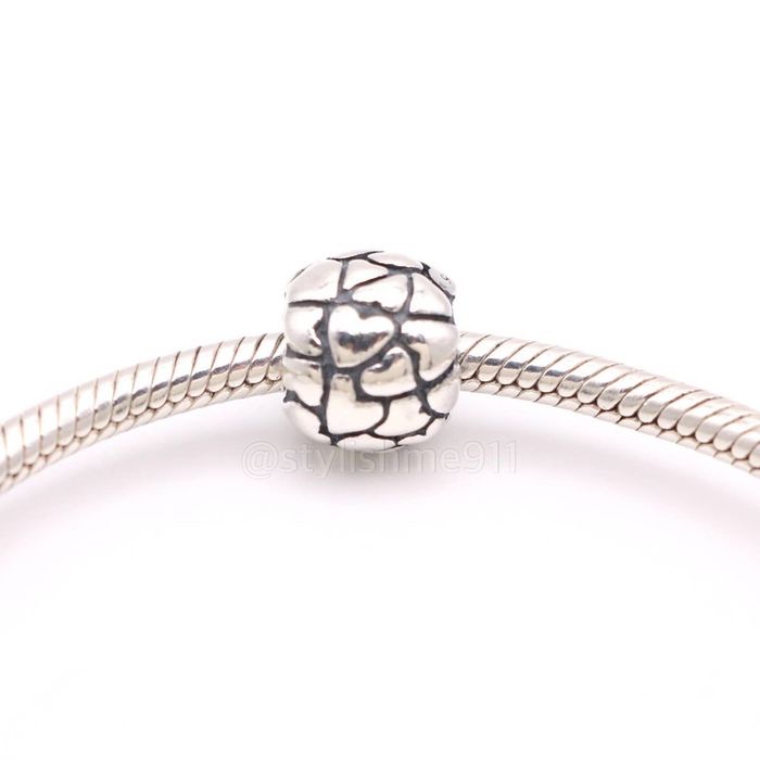 pandora Authentic PANDORA Sterling Silver Multiple Hearts Charm | Grailed