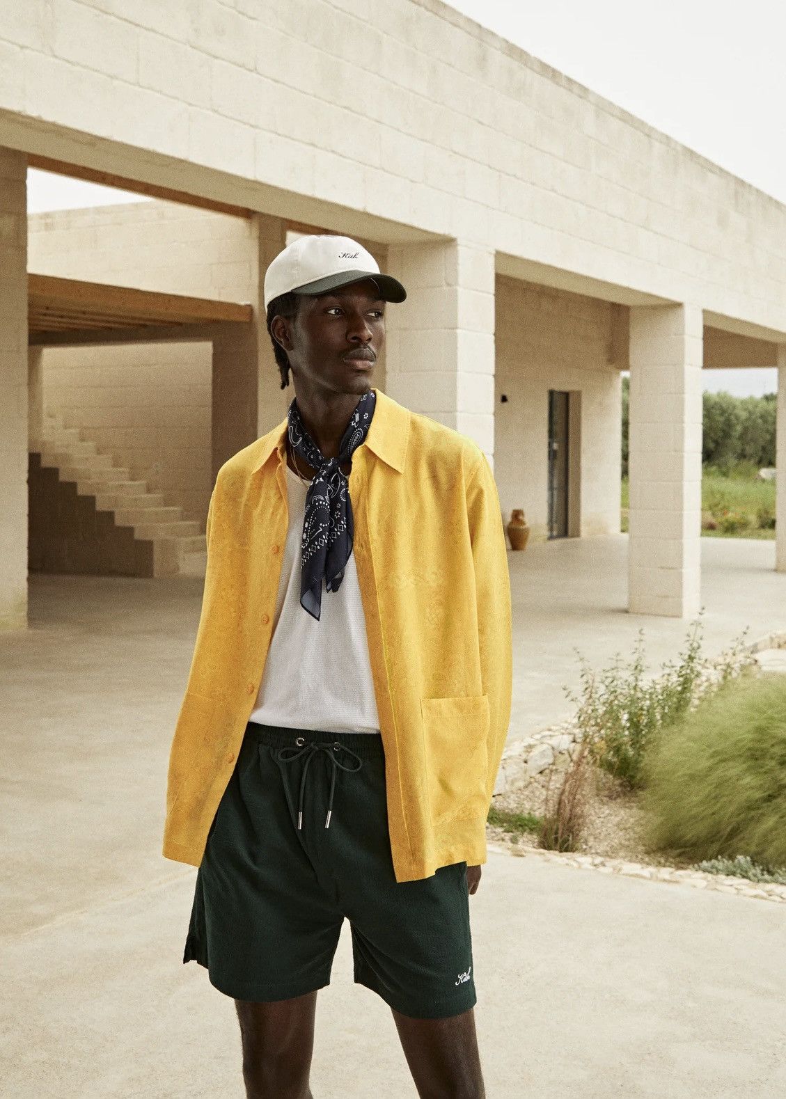 Kith Long Sleeve Boxy Collared Overshirt “Opulence” | Grailed