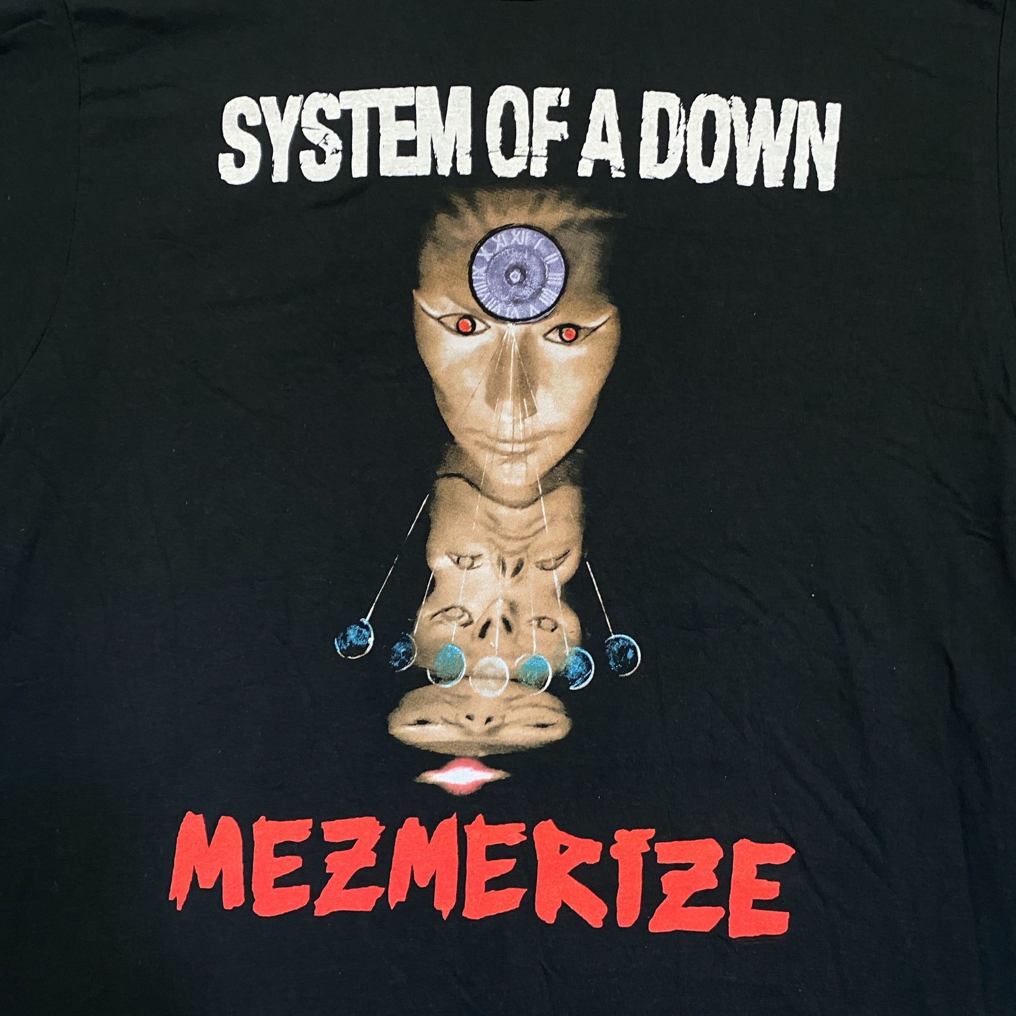 Very Rare System of a Down Mezmerize Album Cover Art Heavy Metal Tee L ...