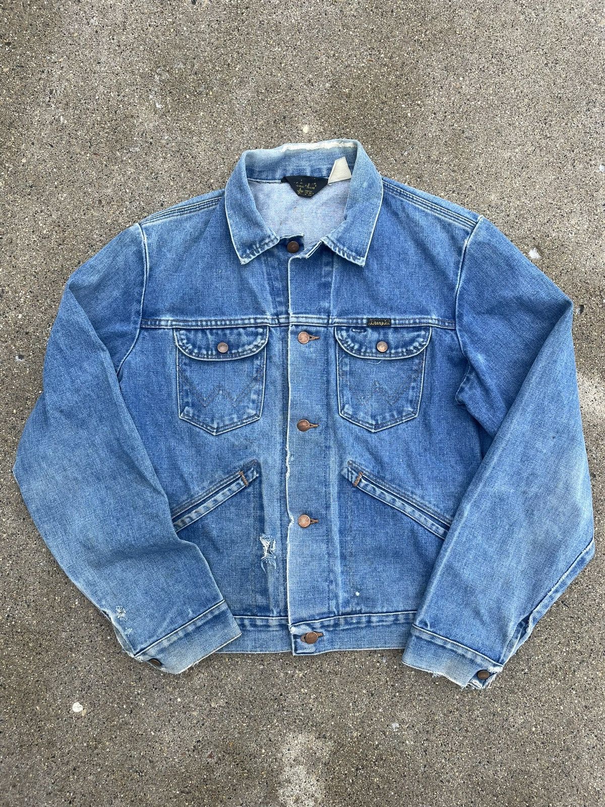 Vintage Vintage Wrangler Denim Jacket | Grailed