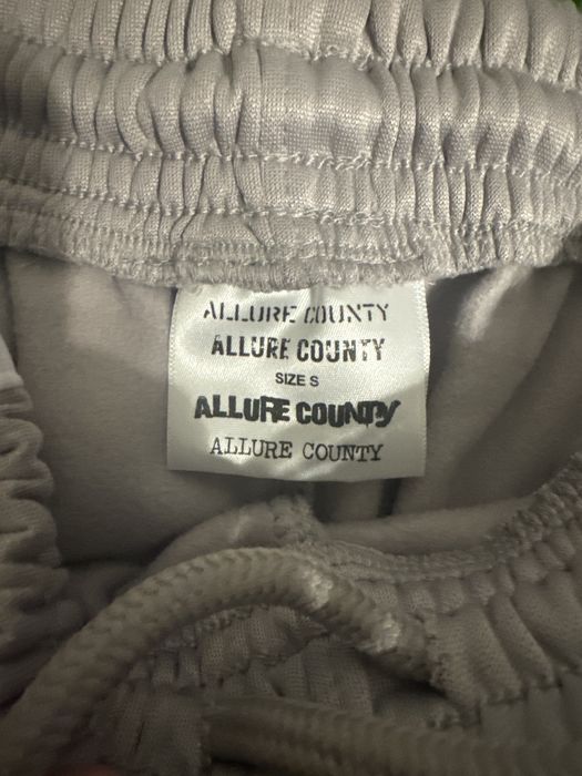 Streetwear Allure County Grey “Crest” Trackpants | Grailed