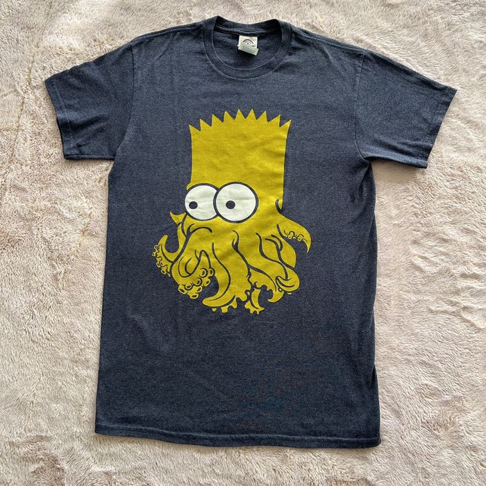 The Simpsons Bart Squid Tee Simpsons | Grailed