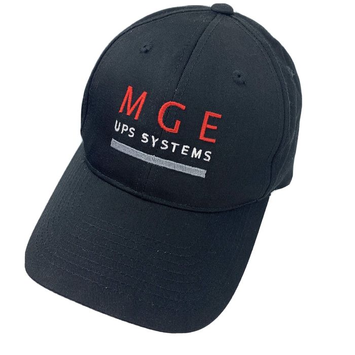 Vintage MGE UPS Systems Factory Witness Test Ball Cap Hat Adjustable ...