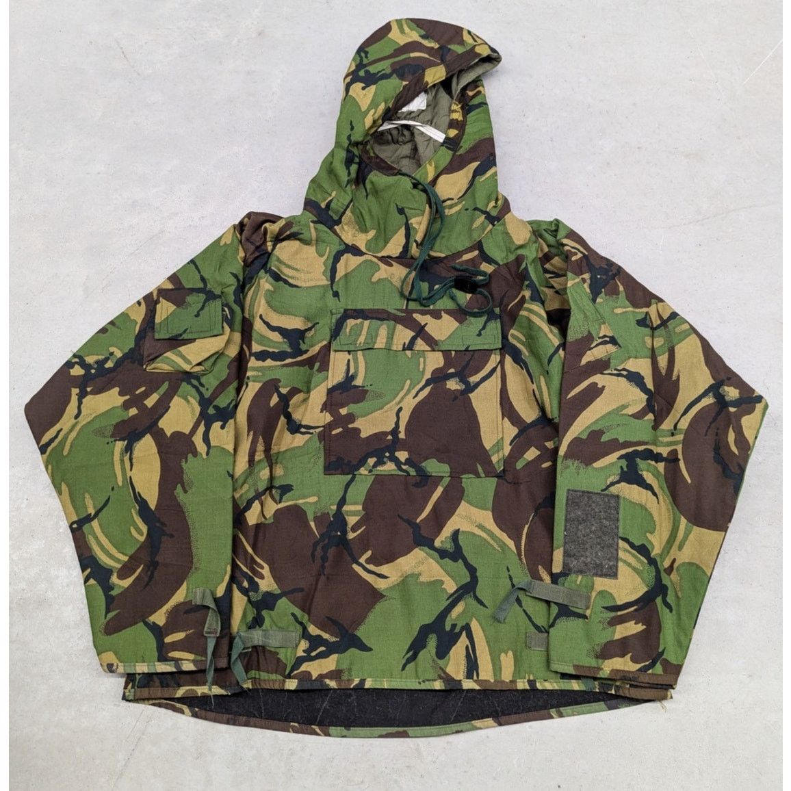 Camo × Military × Vintage Vintage 1985 Military Camo Smock with hood MK ...