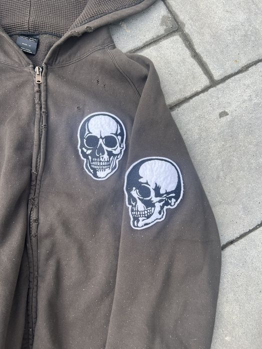 Number (N)ine SS04 Number Nine Double Skull Zip Up | Grailed