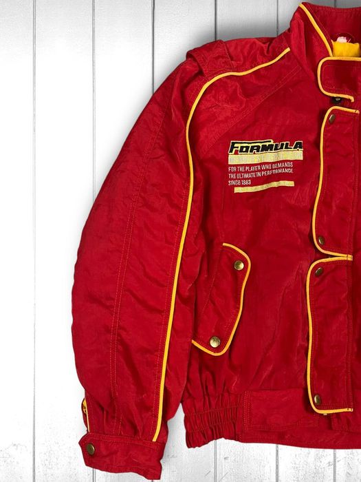 Sports Specialties VINTAGE FORMULA 1 MEMBER RACING TEAM BOMBER JACKET ...