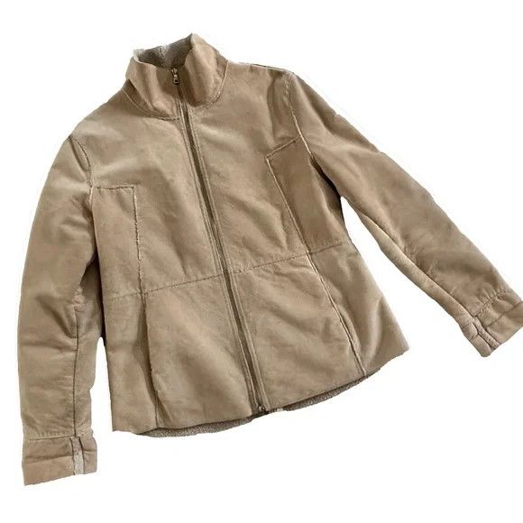 Guess Vintage Guess Jacket Genuine leather, faux shearling lining | Grailed