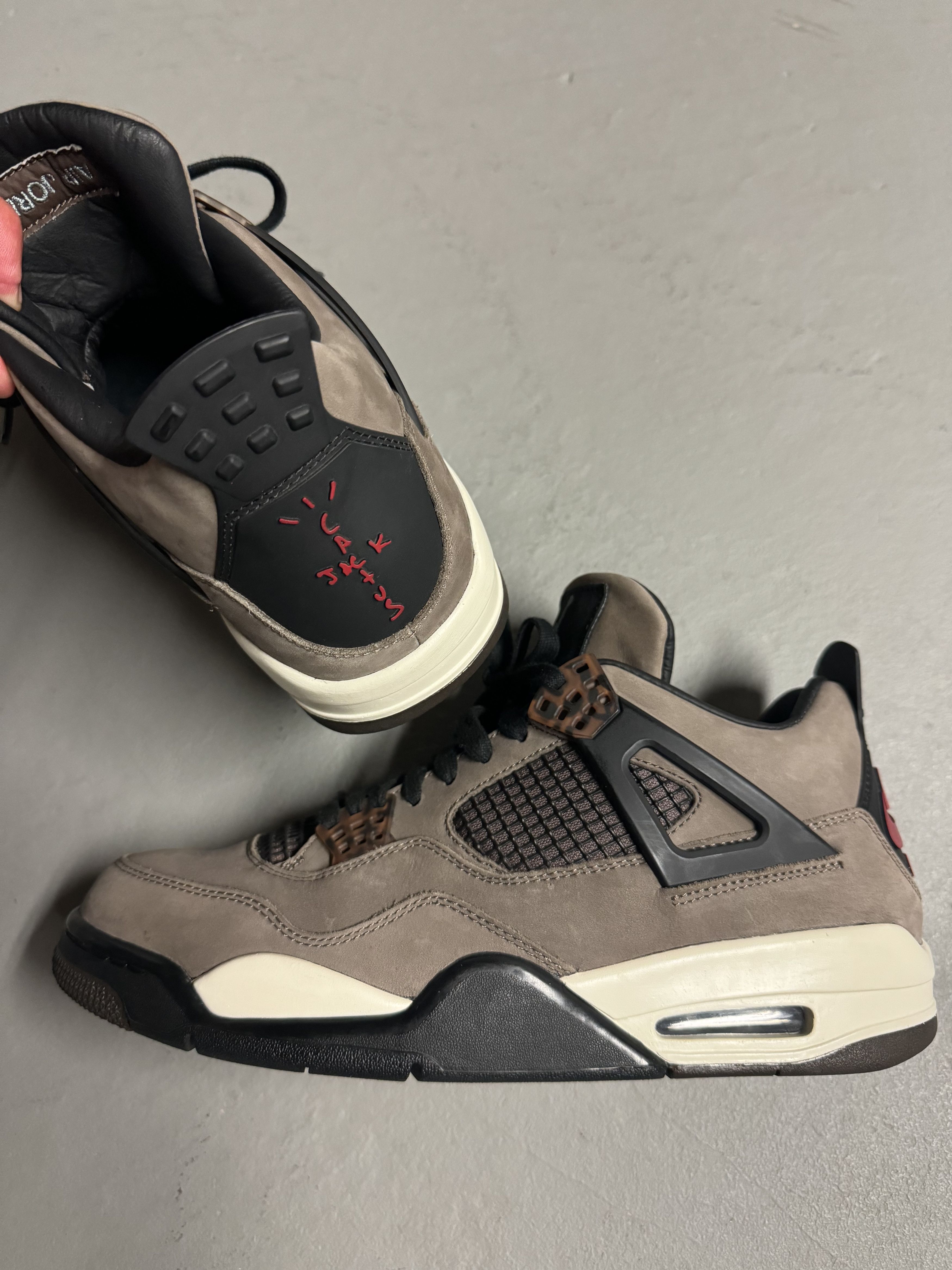 Nike Travis Scott Jordan 4 Mocha Cactus Jack F&F Samples | Grailed