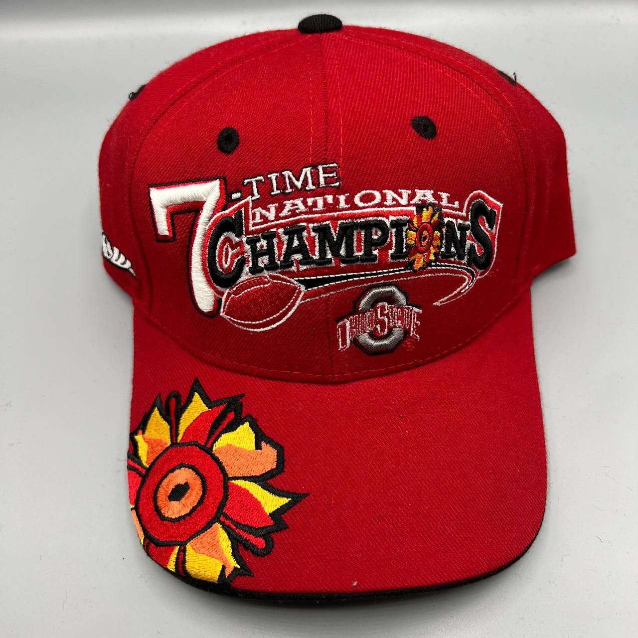 Top Of The World Ohio State Buckeyes 7-Time National Champions Hat ...